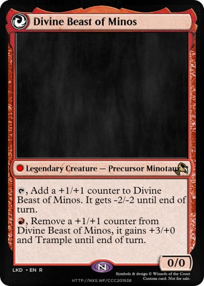 MTGNexus - Minotaur's Maze // Divine Beast of Minos