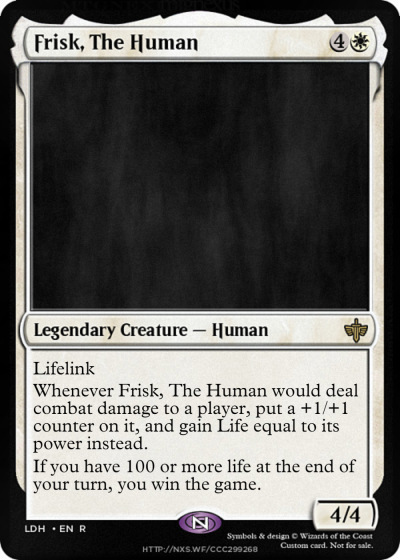 MTGNexus - Frisk, The Human