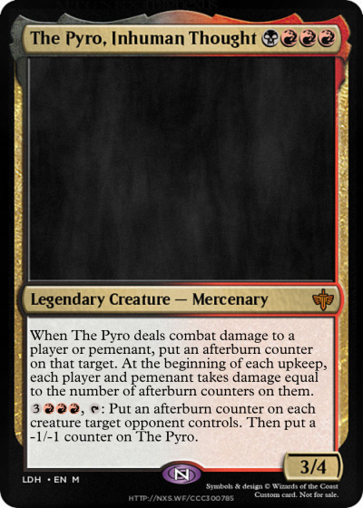 MTGNexus - The Pyro, Inhuman Thought
