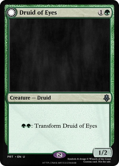MTGNexus - Druid of Eyes // Skywatcher