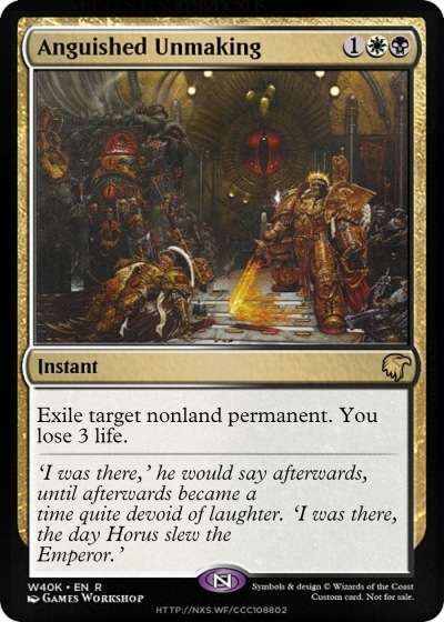 MTGNexus - W40k Customs