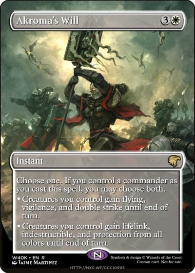 MTGNexus - W40k Customs