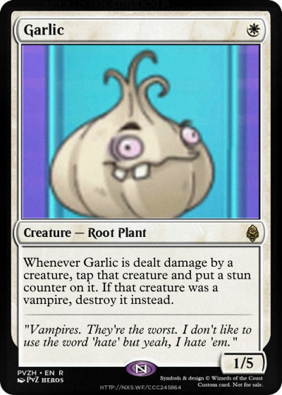 Plants Vs Zombies Garlic Angel