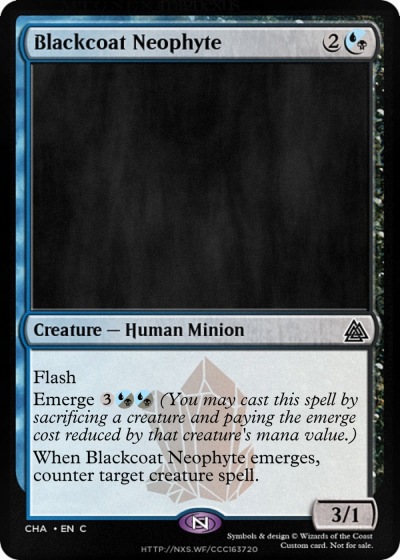MTGNexus - Blackcoat Neophyte