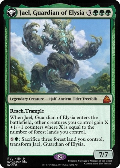 MTGNexus - Jael, Guardian of Elysia // Jael, The Elysia