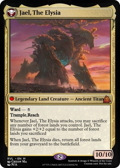 MTGNexus - Jael, Guardian of Elysia // Jael, The Elysia