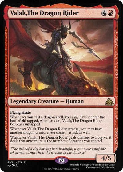 MTGNexus - Valak,The Dragon Rider