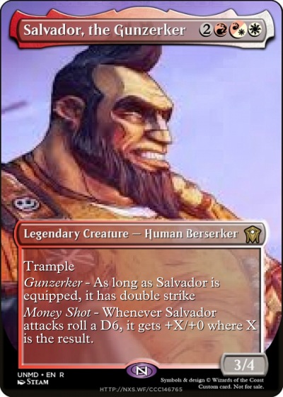 MTGNexus - Salvador, the Gunzerker
