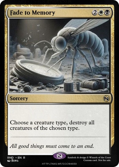 MTGNexus - Fade to Memory
