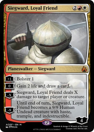 MTGNexus - Siegward, Loyal Friend