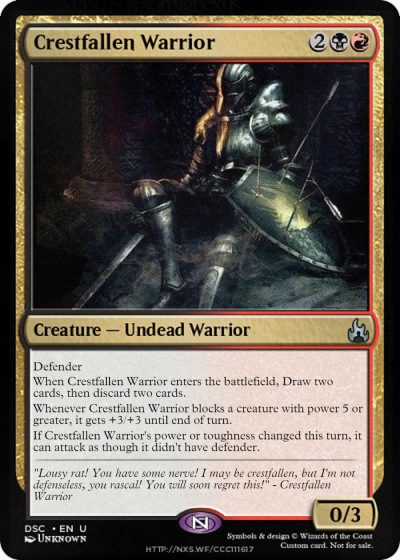 MTGNexus - Crestfallen Warrior