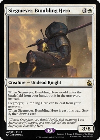 MTGNexus - Siegmeyer, Bumbling Hero