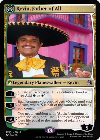 MTGNexus - Padre, Token Minority // Kevin, Father of All