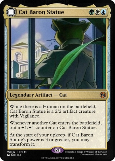 MTGNexus - Cat Baron Statue // Baron Humbert von Gikkingen
