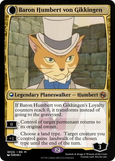 MTGNexus - Cat Baron Statue // Baron Humbert von Gikkingen