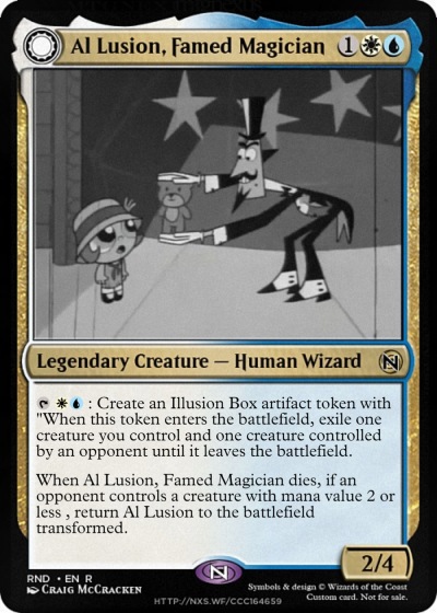 MTGNexus - Al Lusion, Famed Magician // Aberacadaver, Undead Terror