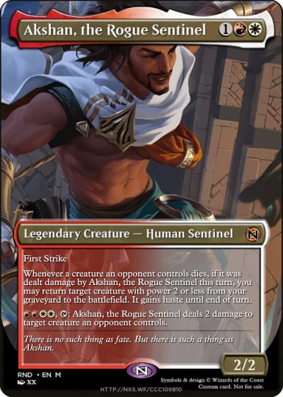 MTGNexus - Akshan, the Rogue Sentinel