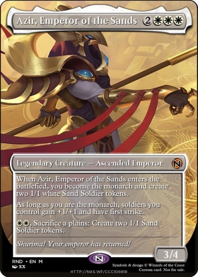 MTGNexus - Azir, Emperor of the Sands