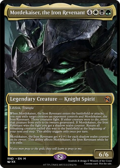 MTGNexus - Mordekaiser, the Iron Revenant