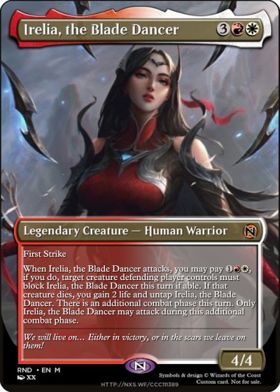 MTGNexus - Irelia, the Blade Dancer