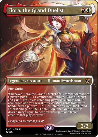 MTGNexus - Fiora, the Grand Duelist