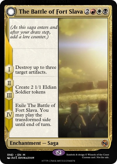 MTGNexus - The Battle of Fort Slava // Kinetic Bombardment