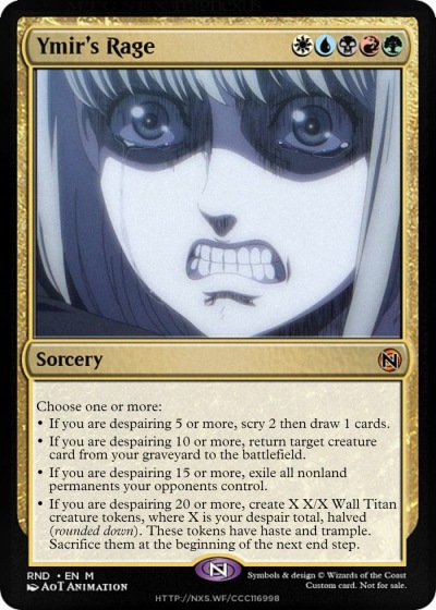 MTGNexus - Ymir's Rage