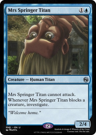 MTGNexus - Mrs Springer Titan