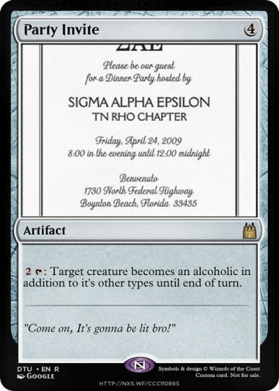 MTGNexus - Party Invite