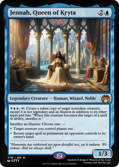 MTGNexus - Jennah, Queen of Kryta
