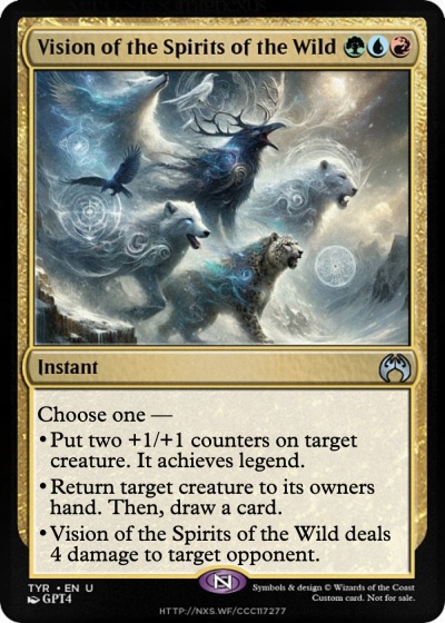 MTGNexus - Vision of the Spirits of the Wild