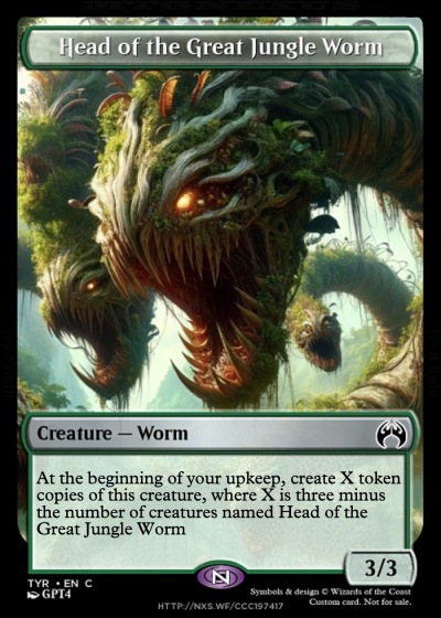 MTGNexus - Head of the Great Jungle Worm