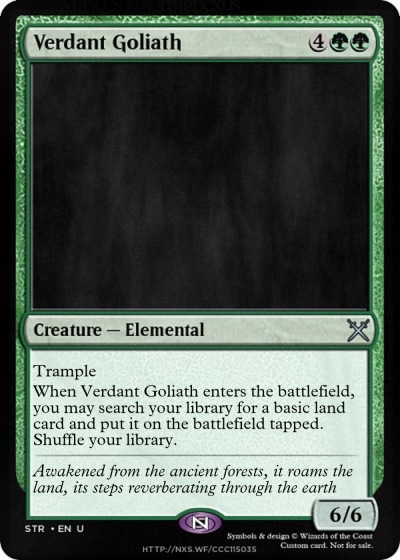 MTGNexus - Verdant Goliath