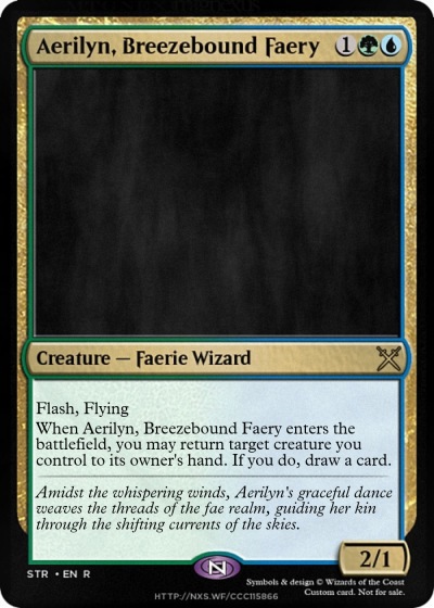 MTGNexus - Aerilyn, Breezebound Faery