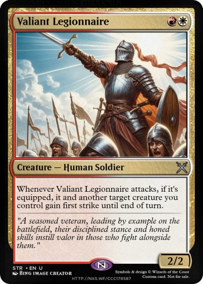 MTGNexus - Valiant Legionnaire