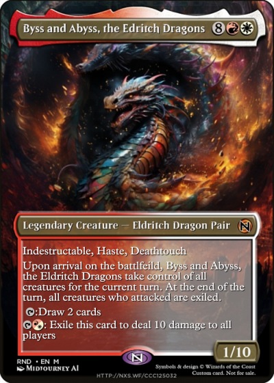 MTGNexus - Byss and Abyss, the Edritch Dragons