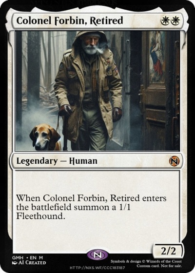 MTGNexus - Colonel Forbin, Retired