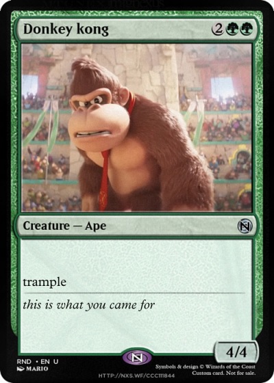 MTGNexus - Donkey kong