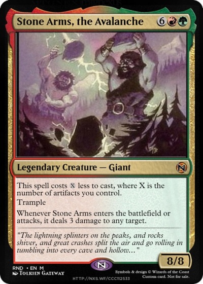 MTGNexus - Stone Arms, the Avalanche
