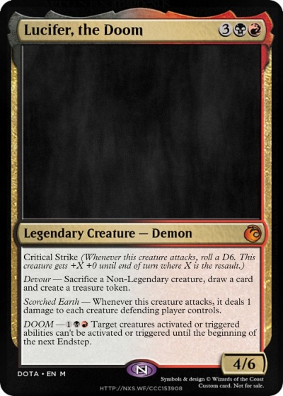 MTGNexus - Lucifer, the Doom