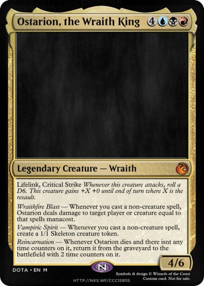 MTGNexus - Ostarion, the Wraith King