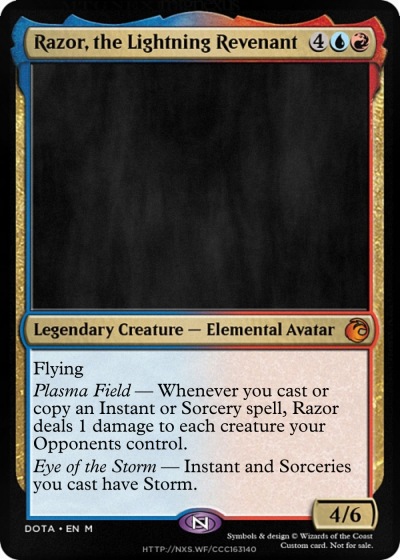 MTGNexus - Razor, the Lightning Revenant