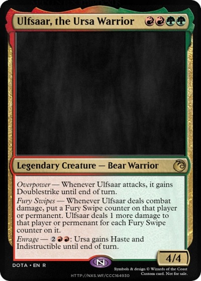 MTGNexus - Ulfsaar, the Ursa Warrior