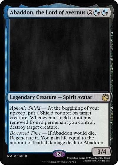 MTGNexus - Abaddon, the Lord of Avernus