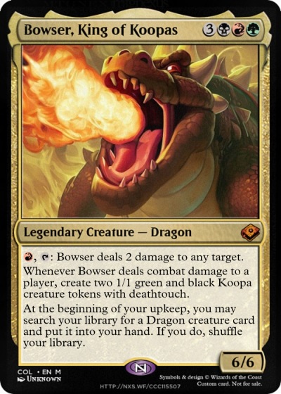 MTGNexus - Bowser, King of Koopas