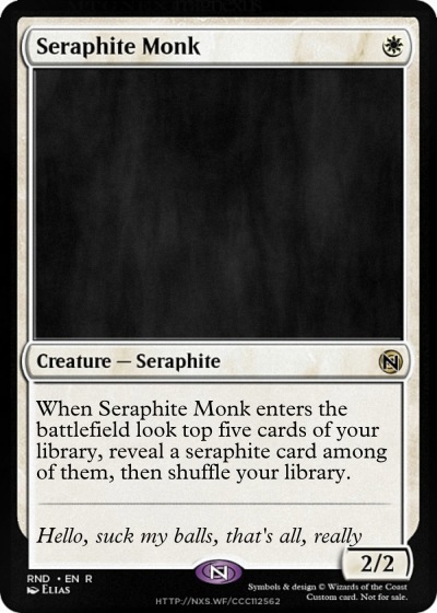 MTGNexus - Seraphite Monk