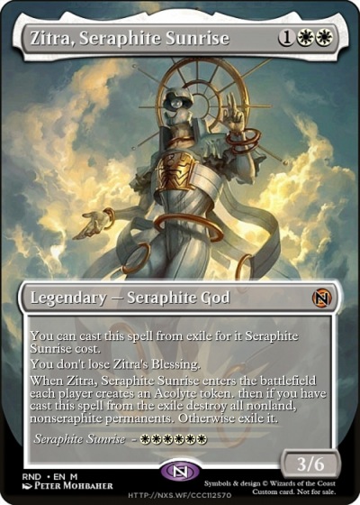 MTGNexus - Zitra, Seraphite Sunrise