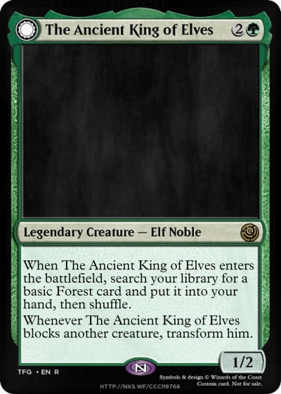 MTGNexus - The Ancient King of Elves // The Forgotten Demon Lord
