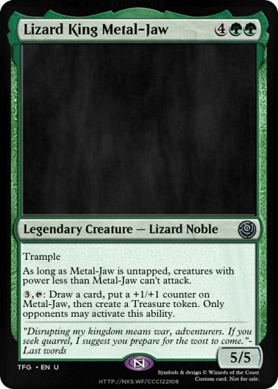 MTGNexus - Lizard King Metal-Jaw