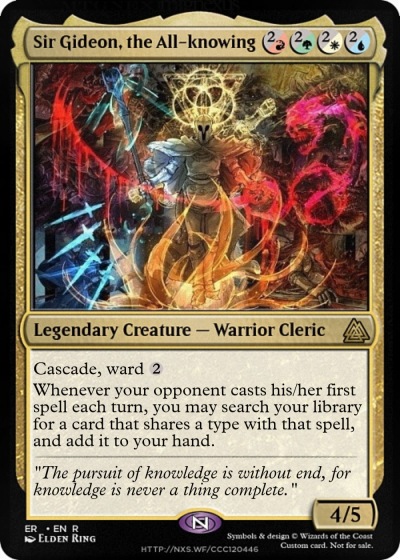 MTGNexus - Sir Gideon, the All-knowing
